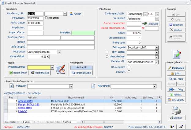 Offene Software | WinTech-EDV Online