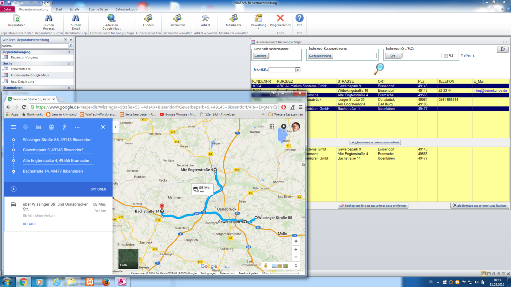 Reparaturverwaltung | WinTech-EDV Online