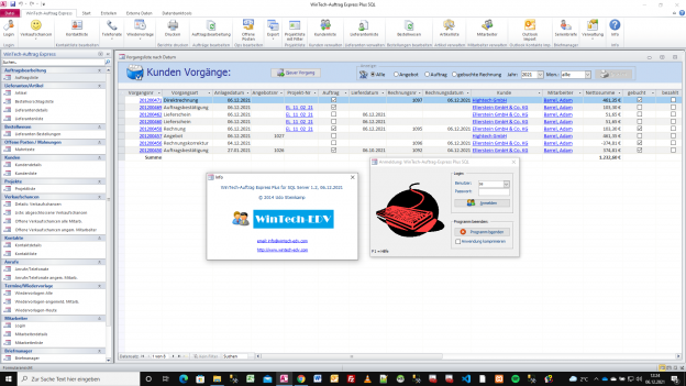 WinTech-EDV Online | Datenbankprogrammierung mit MS Access und SQL Server